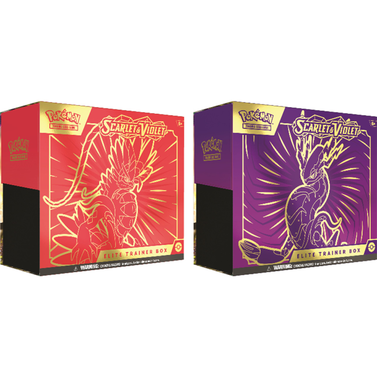 Pokemon Scarlet & Violet Elite Trainer Box | ExtremePokeCorner Greece