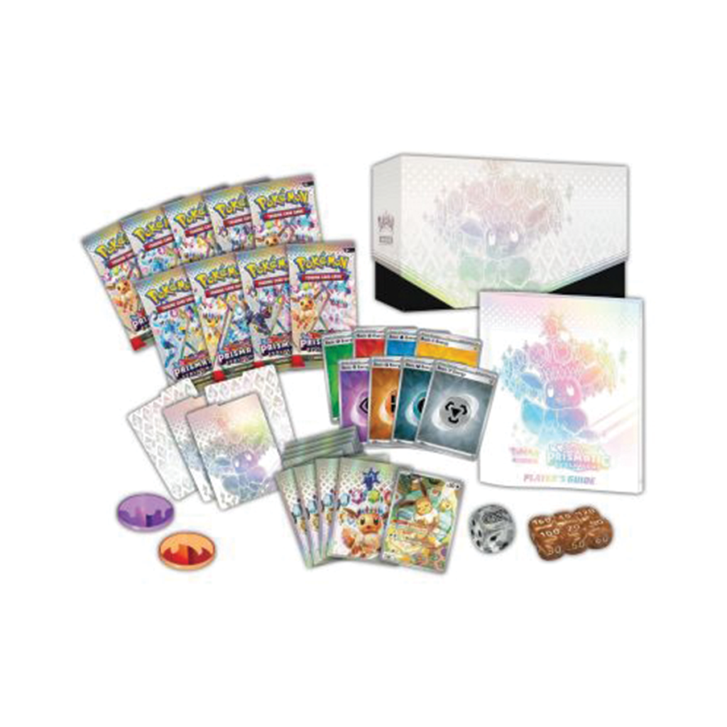 Pokemon Prismatic Evolutions Elite Trainer Box - ExtremePokeCorner Greece